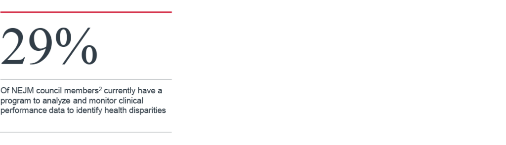 Take a data-driven approach to identifying and reducing disparities